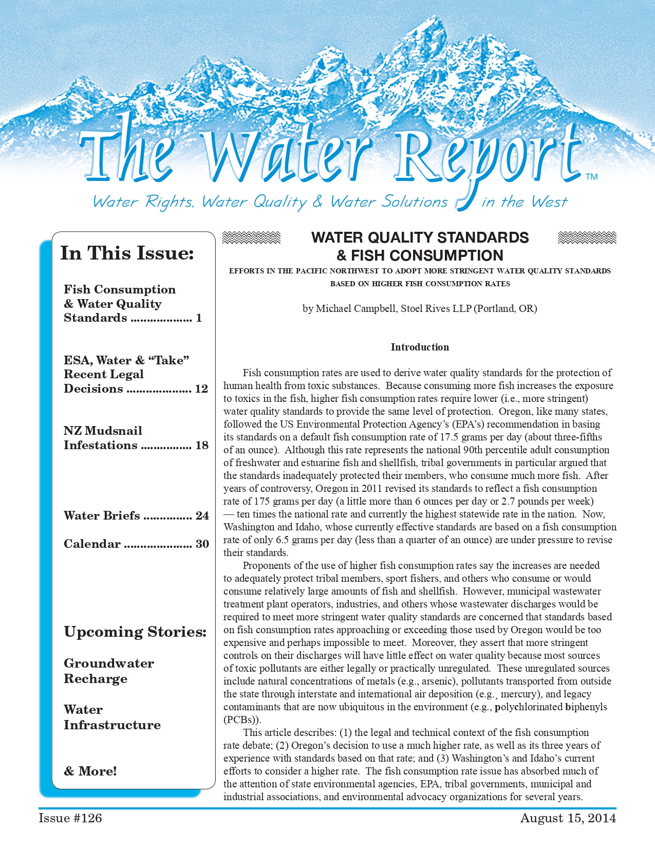 TWR #126 - The Water Report