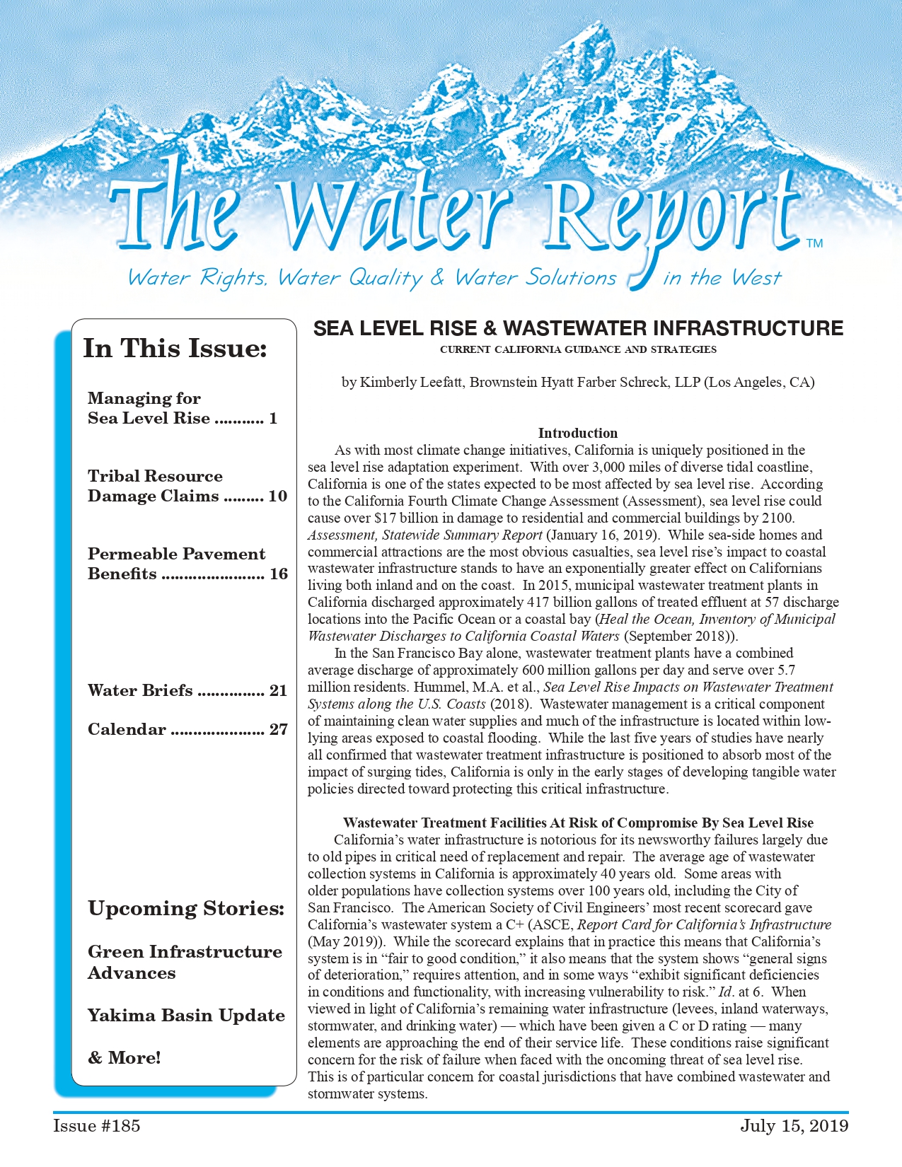 Wastewater and Reuse Archives - The Water Report