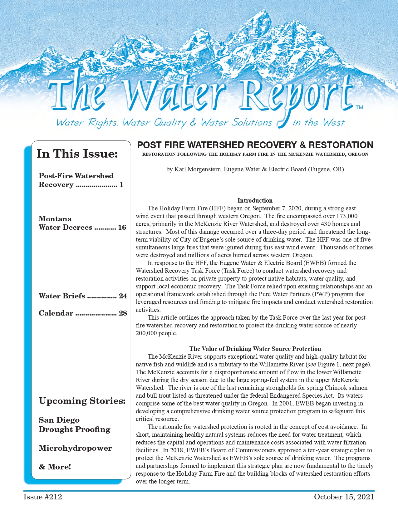 TWR #212 - The Water Report